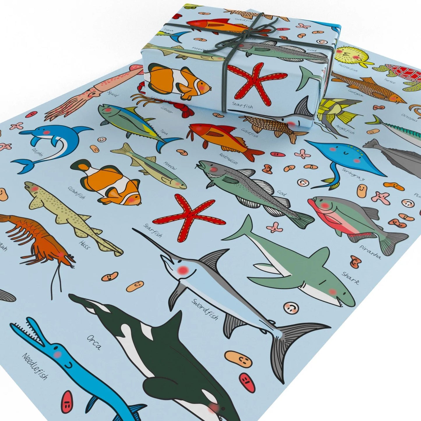 Children's Wrapping Paper by Rosie Parkinson 10 Pack – RSPCA Shop