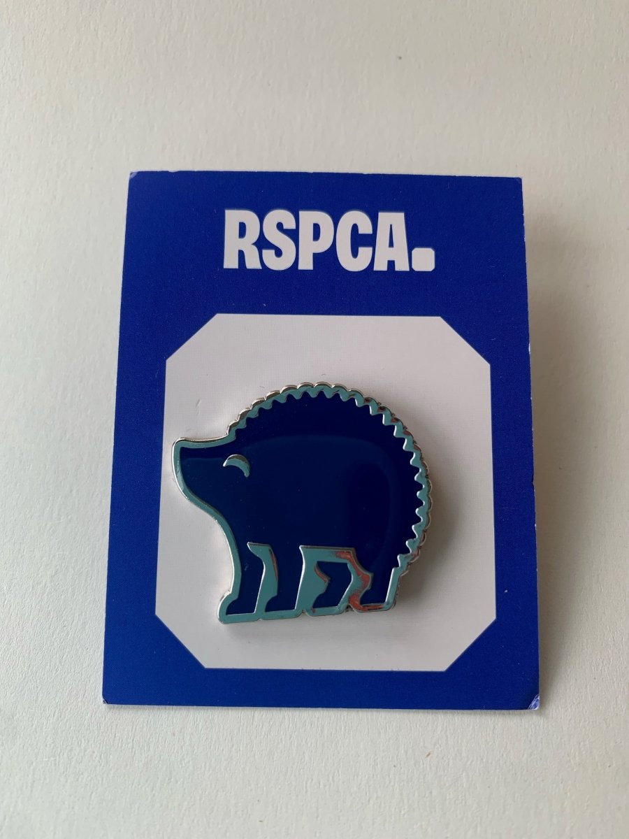 RSPCA Hedgehog Metal Pin Badge – RSPCA Shop