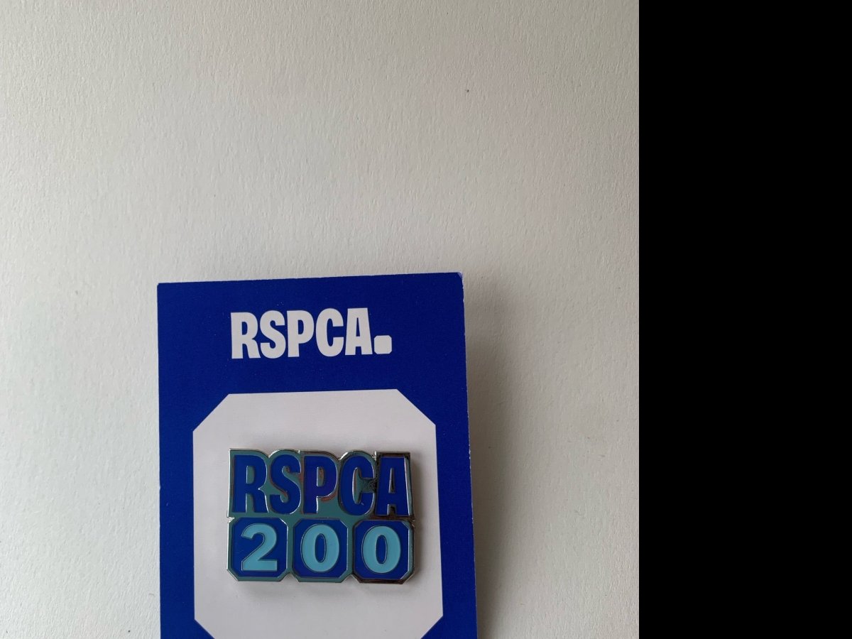 RSPCA 200th Anniversary Metal Pin Badge – RSPCA Shop